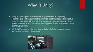 Unity and ESA Slideshow | PPT