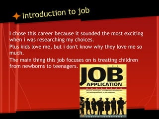 Career presention | PDF