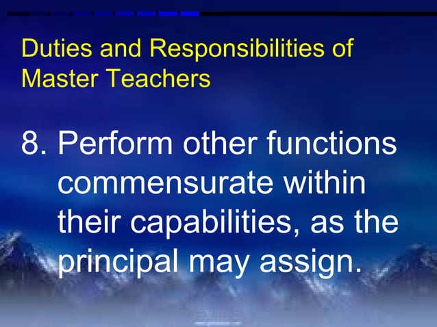 DepED Master Teacher I and II | PPT