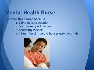 Career project presentation | PDF