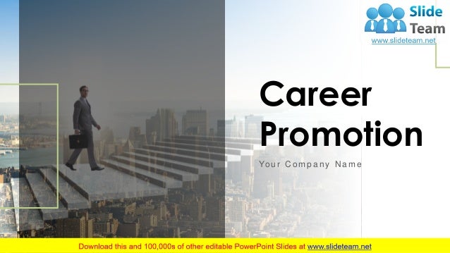 Career Promotion PowerPoint Presentation Slides