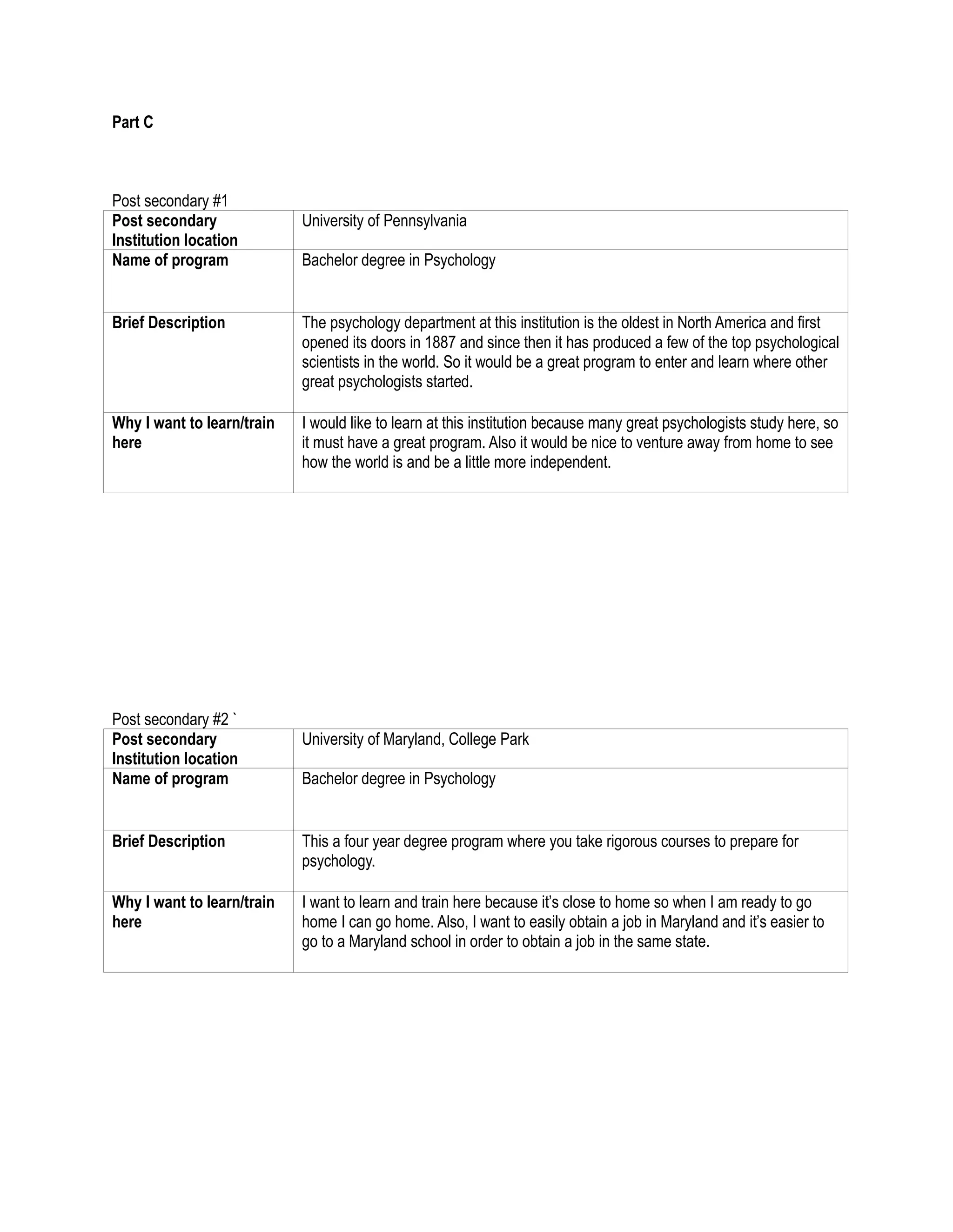 Career research assignment | DOCX