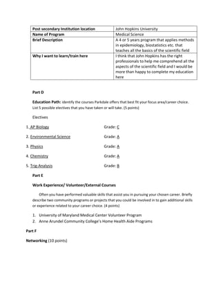 Career Research Assignment Wikispace | DOCX | Children\'s Health ...