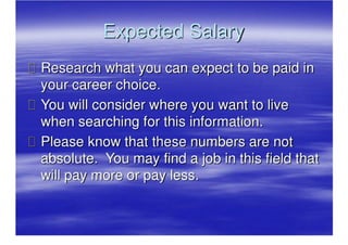 Career Research Paper | PPT