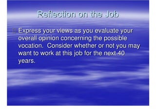 Career Research Paper | PPT