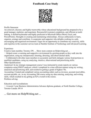 Career Research Paper Sample Master Of Templa | PDF