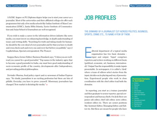 Careers360 quick guide to mass communication | PDF