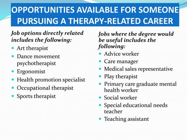 Careers and professional considerations in physical education and ...