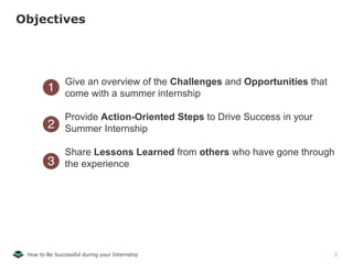 CareerSchooled Presents: How To Be Successful During Your Internship | PPT