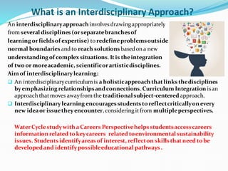 Incorporating Careers Education as interdisciplinary Unit | PDF