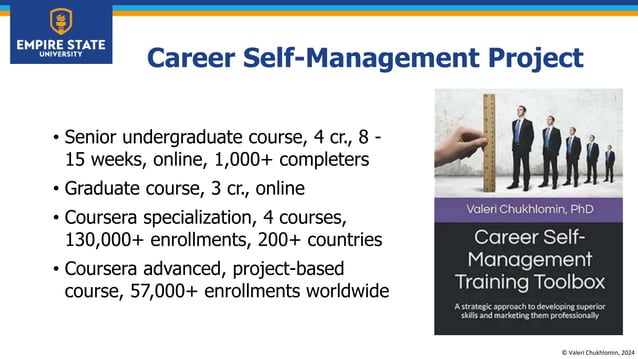 Career Self-Management Project: 10 years | PPT