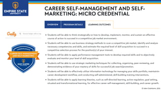 Career Self-Management Project: 10 years | PPTX