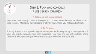 6 Steps for a Successful Job Search! | PDF