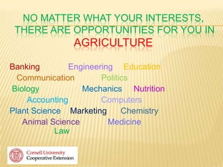 Careers in Ag | PPTX