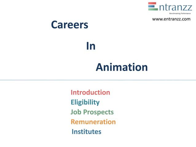 Careers in animation | PPT