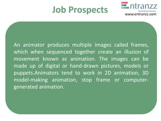 Careers in animation | PPT