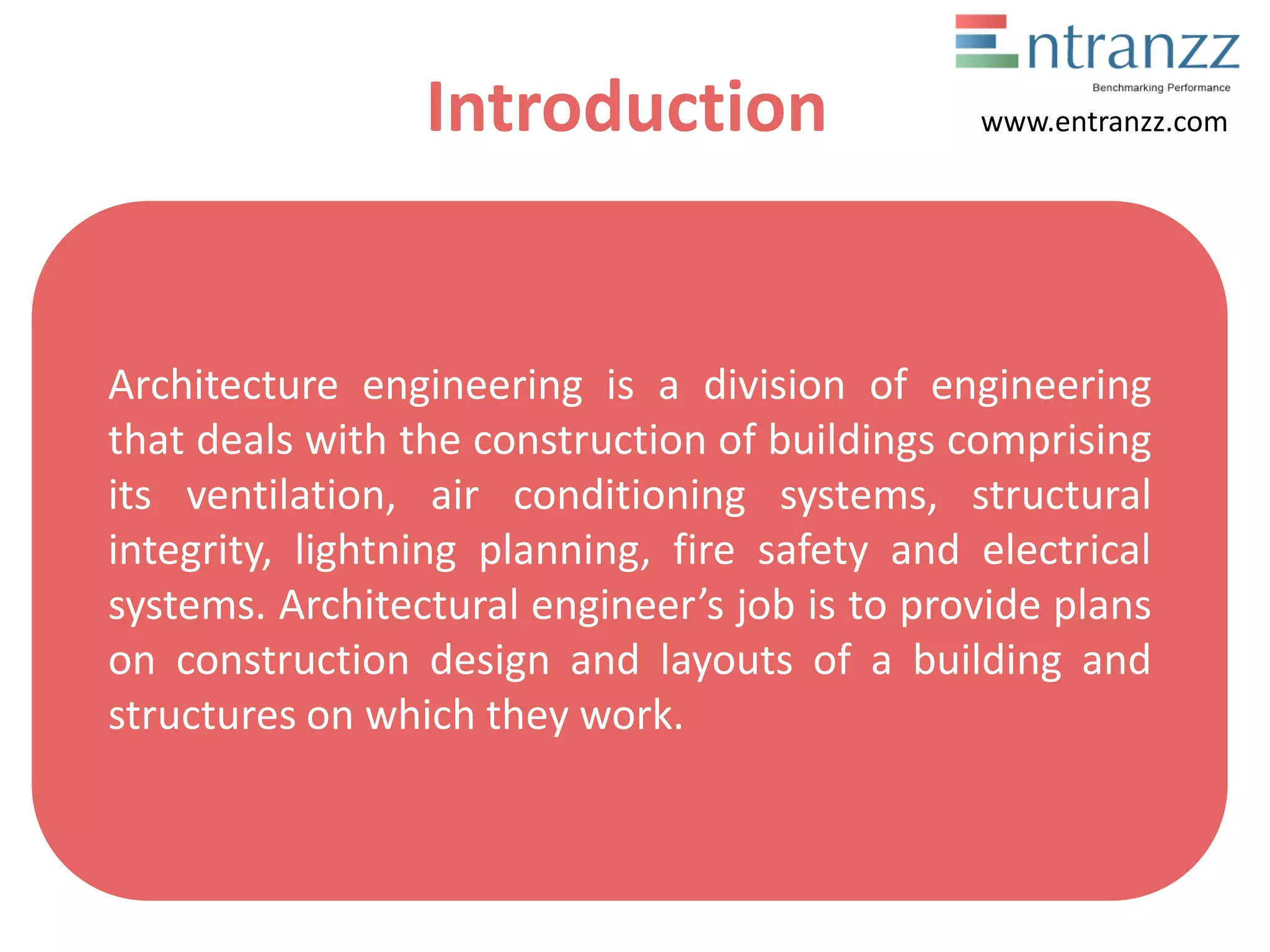 Careers in architectural engineering | PDF