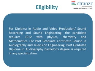 Careers in audio sound engineering | PDF