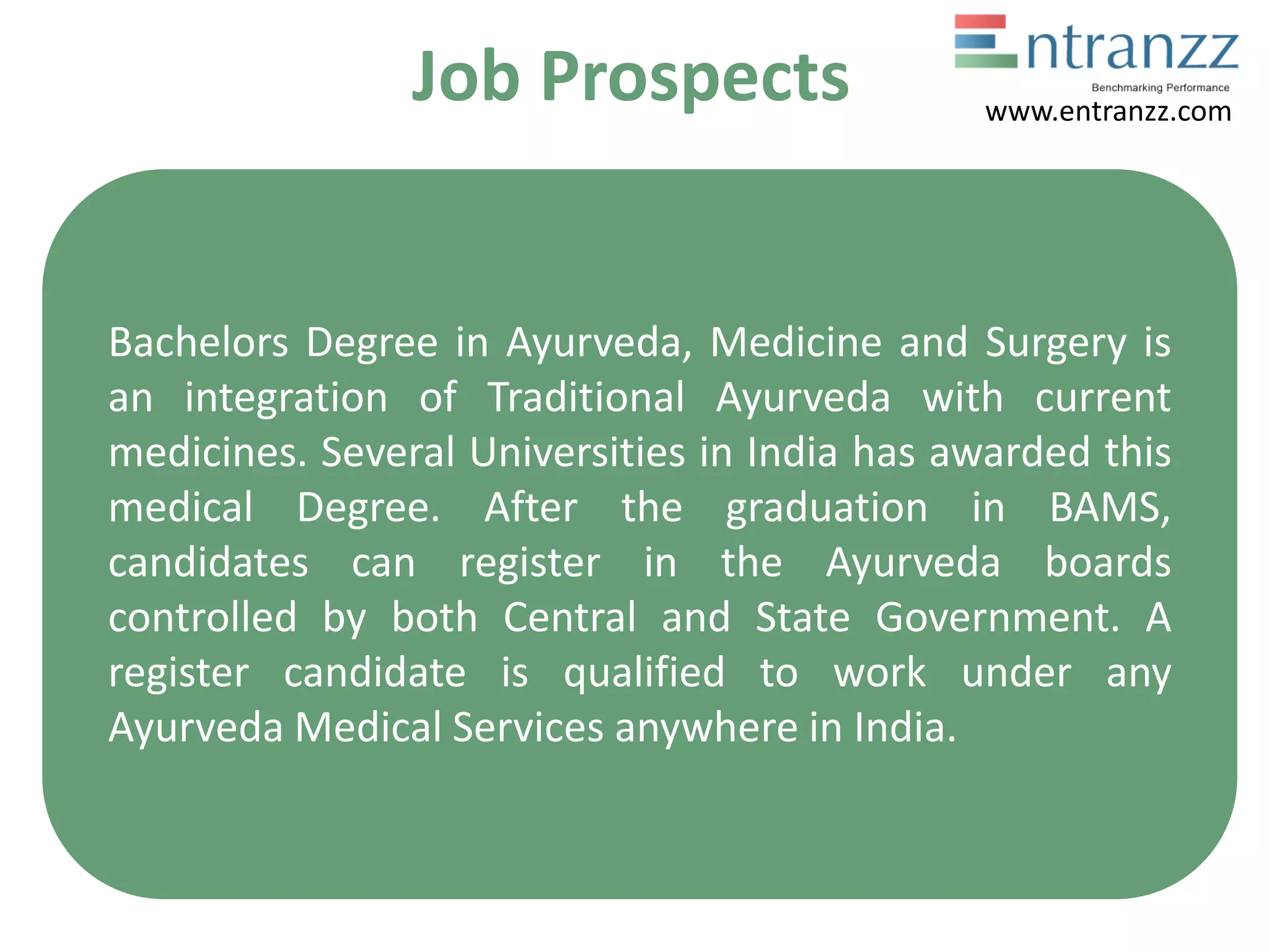 Careers in ayurveda | PDF