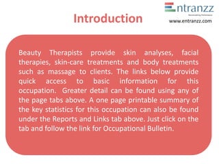 Careers in beauty care | PPTX