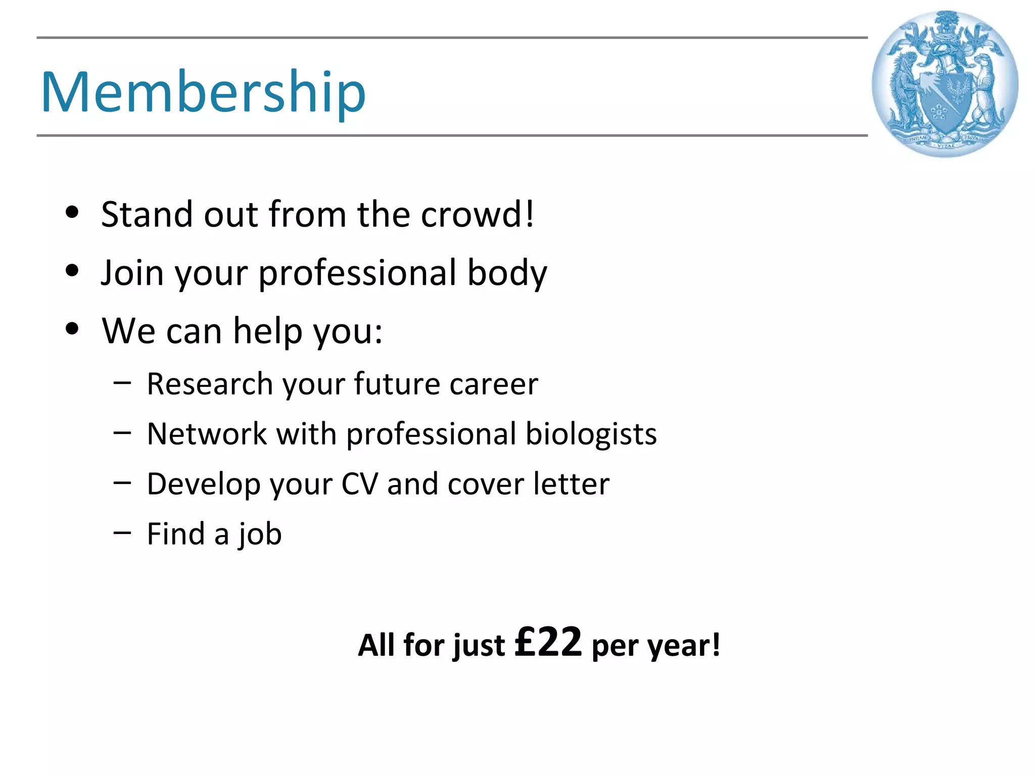 Careers In Biology | PPT