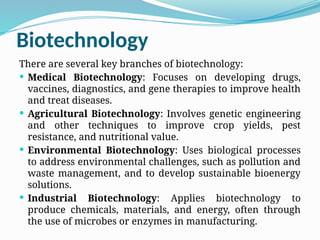 Careers in Biotechnology - Dr.M.Jothimuniyandi | PPTX