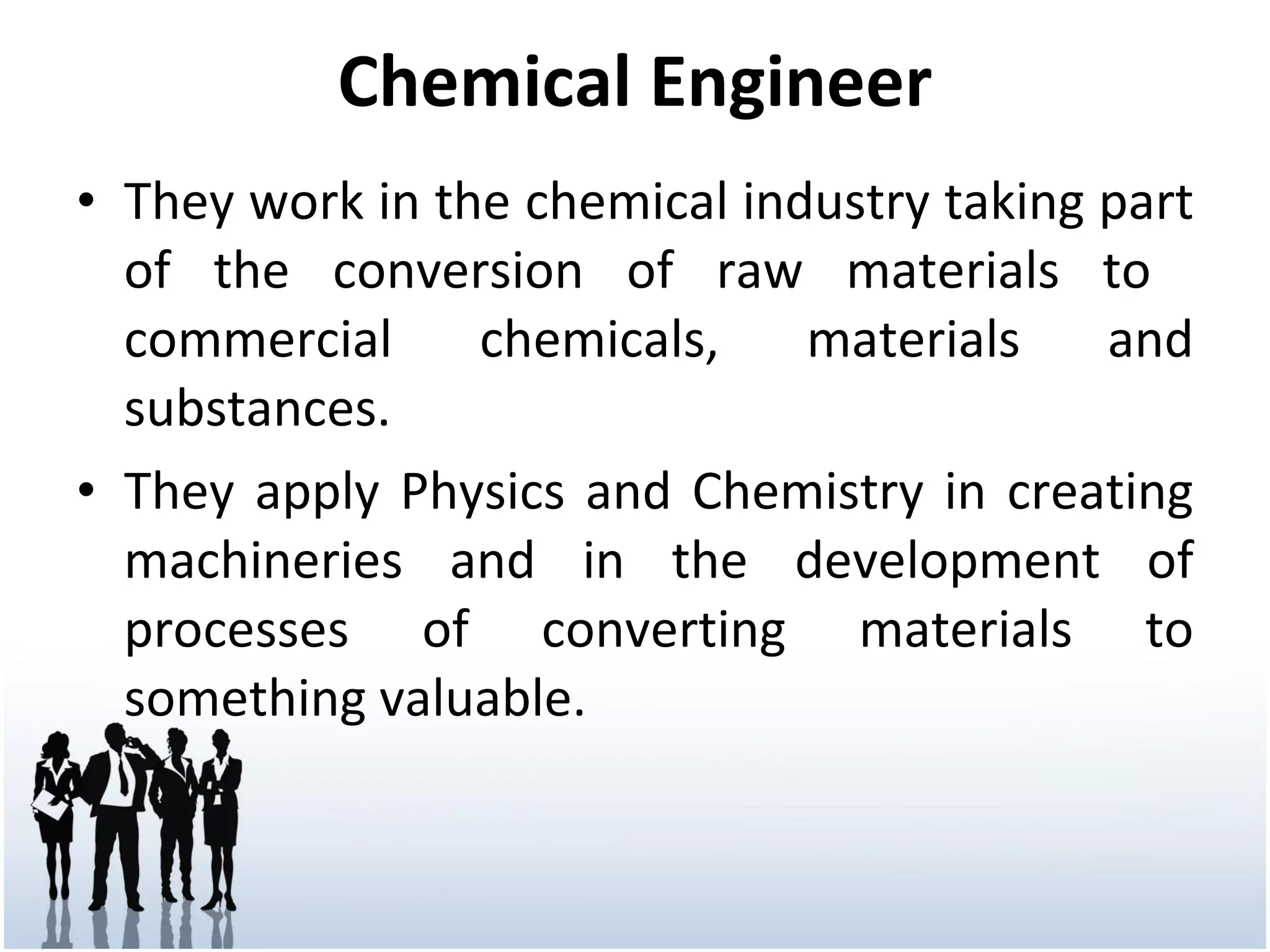 Careers in chemistry | PPT
