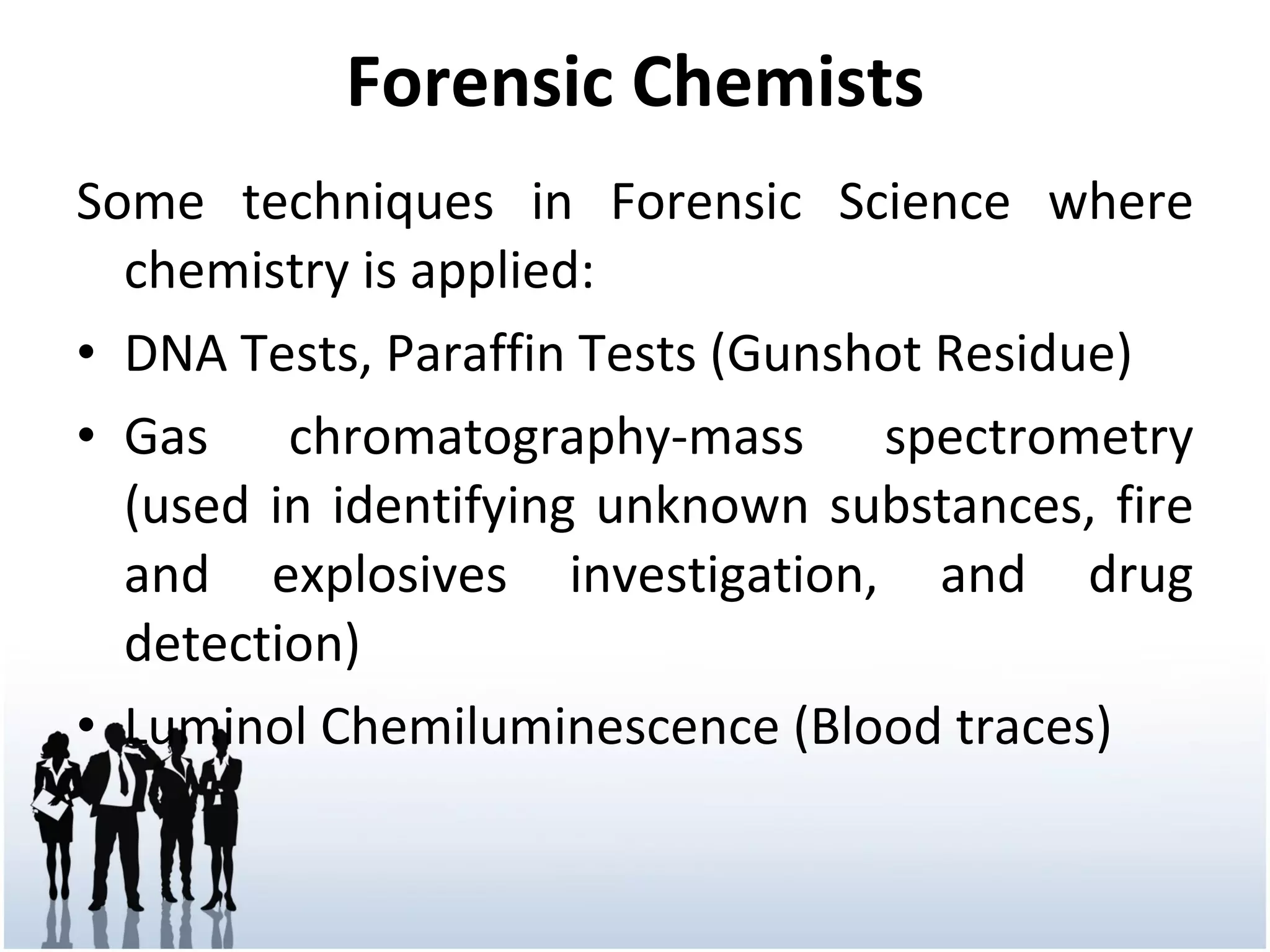 Careers in chemistry | PPT