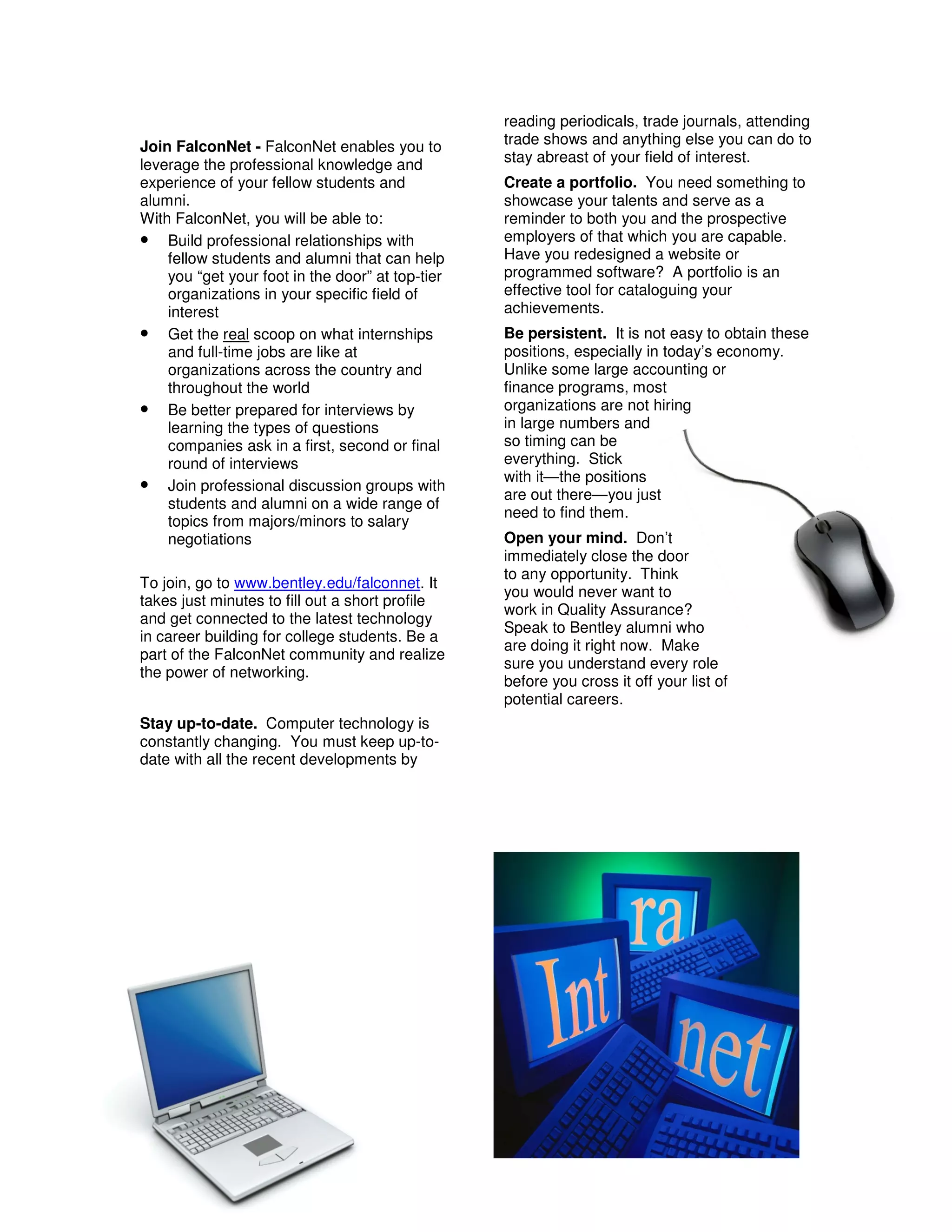 Careers in CIS | PDF | Databases | Computer Software and Applications