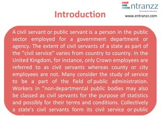 Careers in civil service | PPT