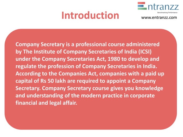 Careers in company secretary | PDF | Business Administration | Business