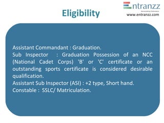 Careers in crpf | PPT
