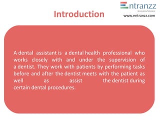 Careers in dental assistant | PPT