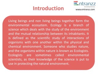 Careers in ecology | PPT