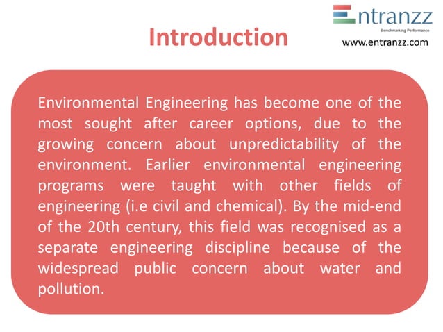 Careers in environmental engineering | PPTX