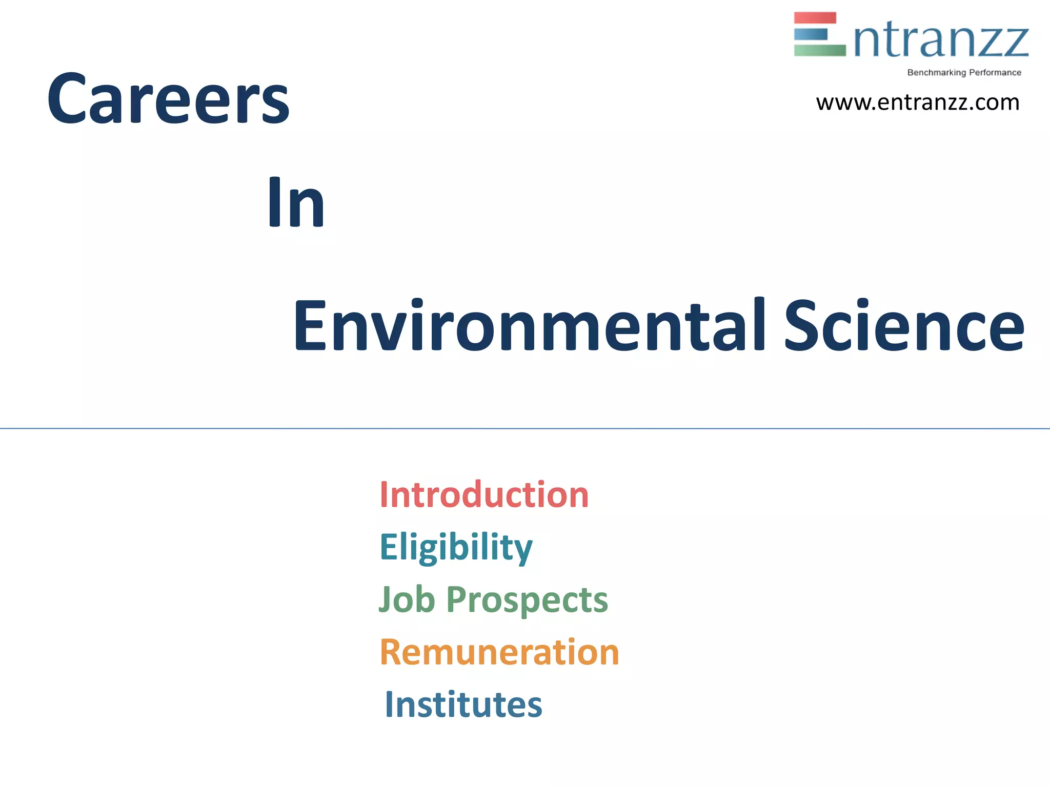 Careers in environmental science | PDF