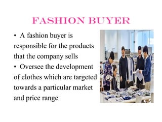 Careers in Fashion Industry | PDF