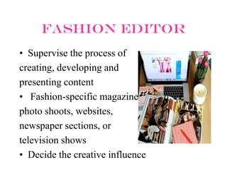 Careers in Fashion Industry | PDF