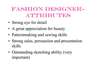 Careers in Fashion Industry | PDF