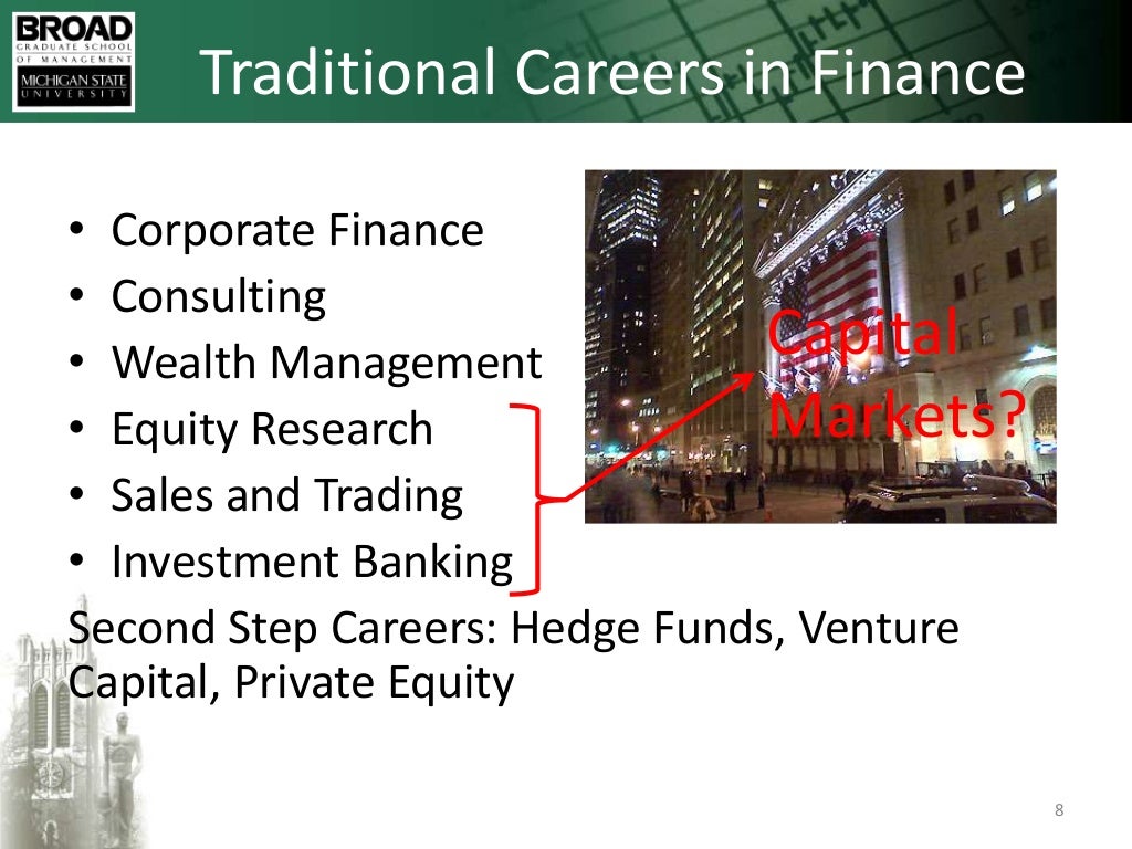 Careers in Finance