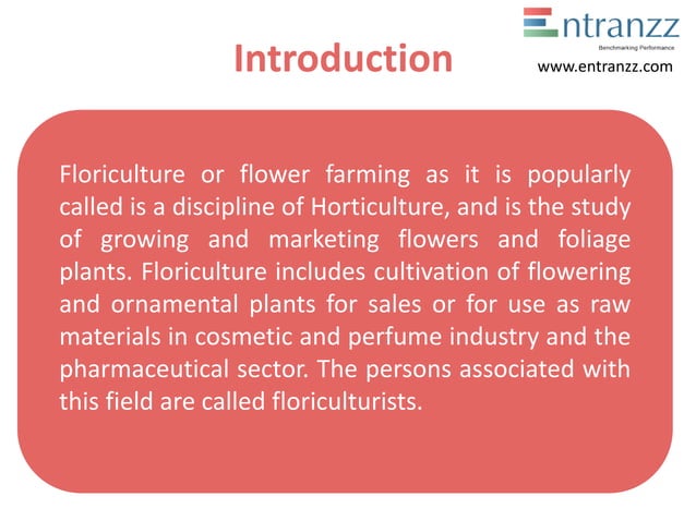 Careers in floriculture | PPT