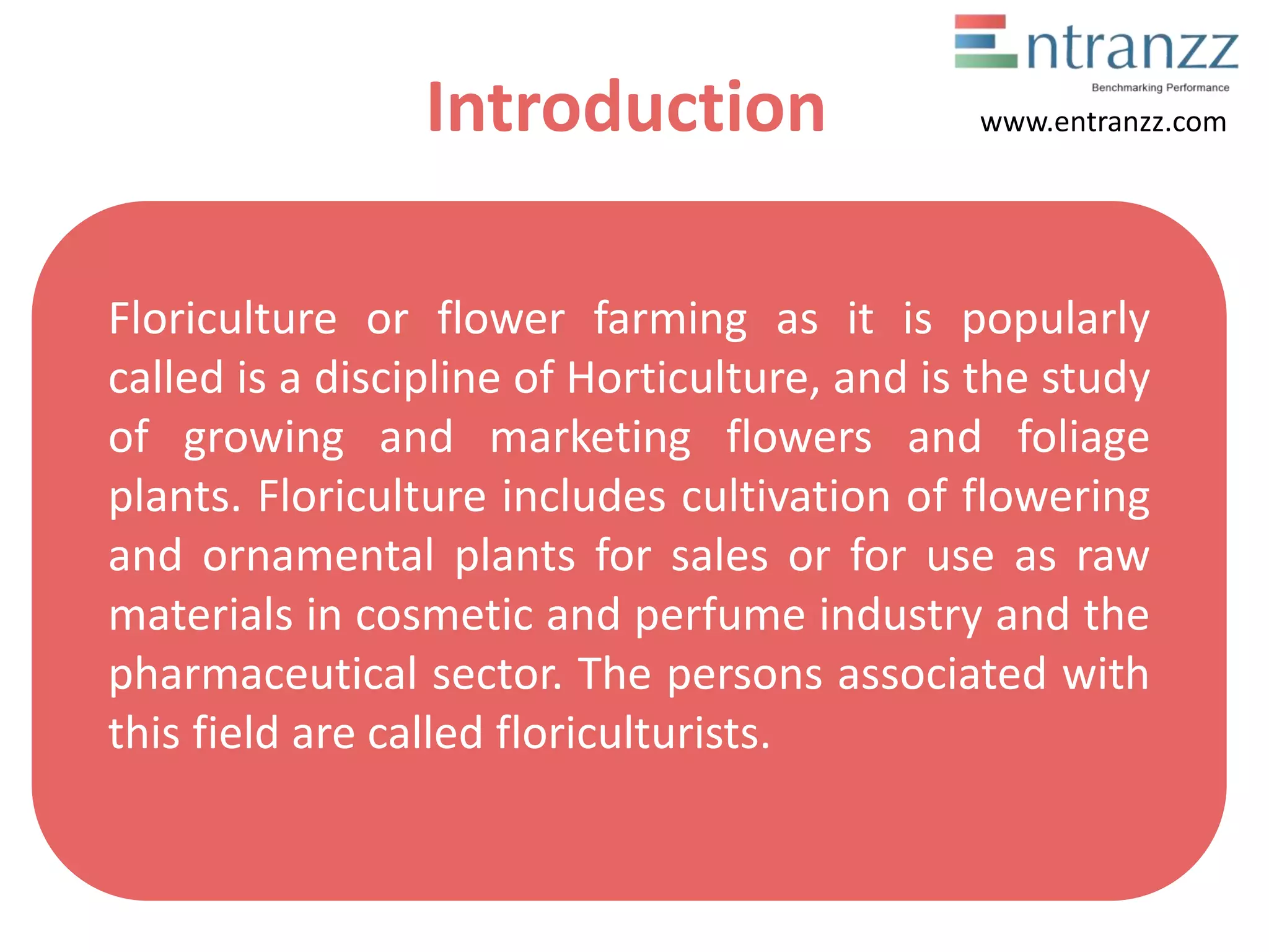 Careers in floriculture | PPTX | Agriculture | Industries