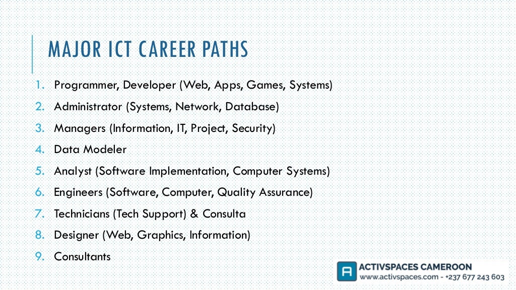 Careers in ICT