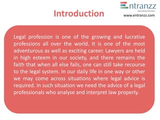 Careers in law | PPTX