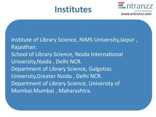 Careers in library science | PPT