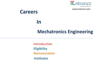 Careers in mechatronics engineering | PDF