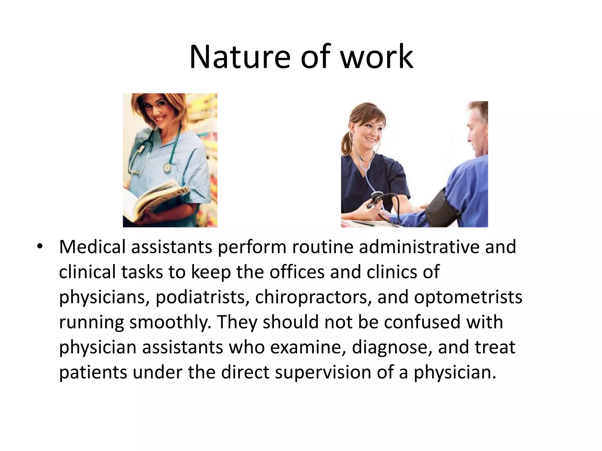 Careers in Medical Assisting | PPTX