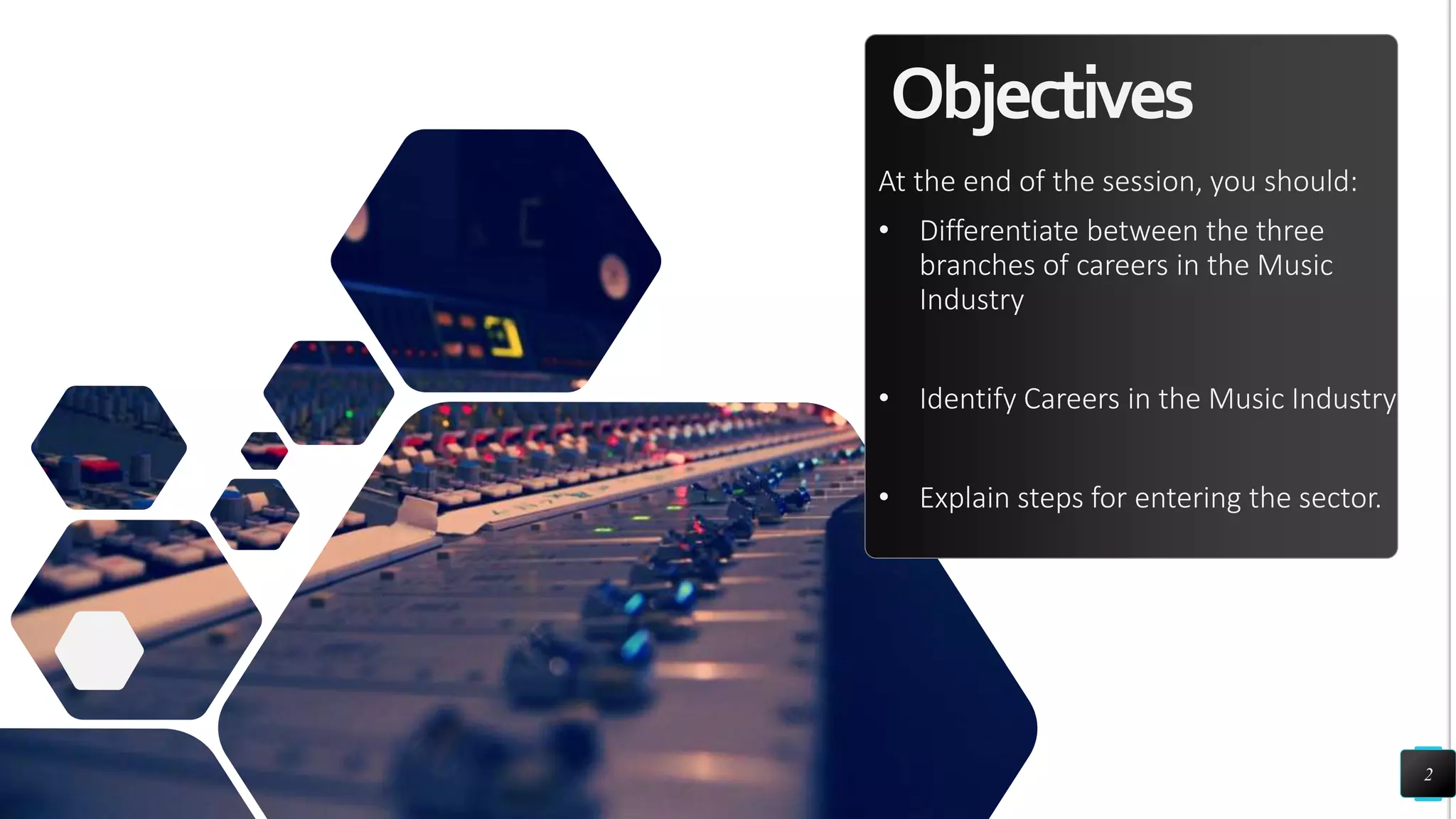 Careers in music presentation | PPTX