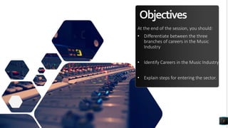 Careers in music presentation | PPTX