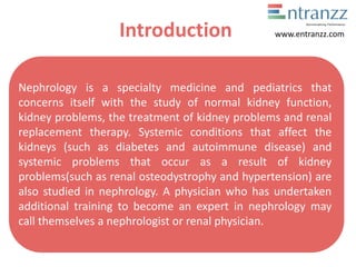 Careers in nephrology | PPT